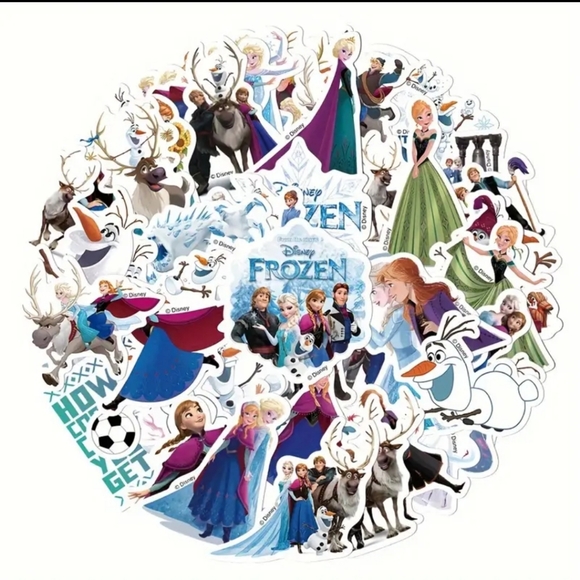 Disney | Design | 5pc Disney Frozen Stickers | Poshmark
